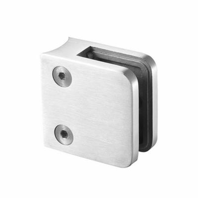 Cina Stainless Steel Fish Mouth Glass Clamp For Glass Railing Glass Gap Clip Clamps in vendita