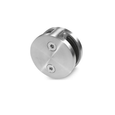 Cina Stainless Steel Glass Bracket For 8-12Mm Glass Balustrade Handrail Railing Glass Clamp in vendita
