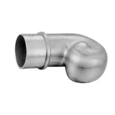 China 304 316 Staircase Handrail Stainless Steel Tube Pipe End Cap Cover Railing Handrail End Plug en venta