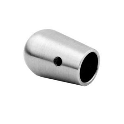 China Stainless Steel 304 316 Staircase Balustrade End Plug Railing Handrail Tube End Cap Cover en venta