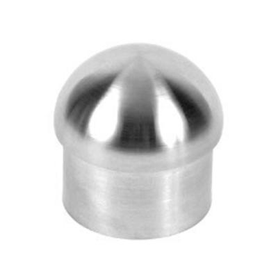 China High Quality Balustrade Fittings Stainless Steel Tube Handrail Railing End Cover For Staircase en venta