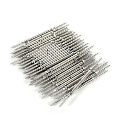 Cina 7X7 Inox Cable Railing Fitting Stainless Steel Wire Rope Aisi316 304 Tensioner Kits in vendita