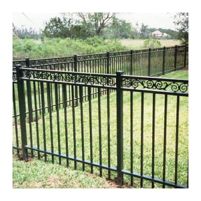 Cina Decorative Wrought Iron Fence Supplier China Wrought Iron Steel Decorative Metal Fence Panels in vendita