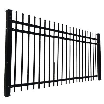 Cina Hot Sale Non Welded Assembled Zinc Steel Wrought Iron Fence Guardrail in vendita