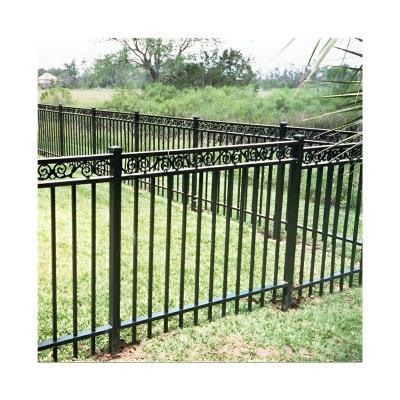 Cina New Design Cheap Wrought Iron Fence Panel Aluminum Metal Picket Ornamental Fence in vendita