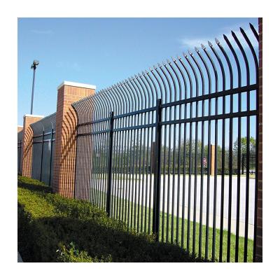 Cina Popular Design Steel Fence Panel Wrought Iron Fence Ornamental Metal Fence in vendita