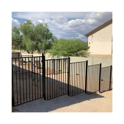 Cina Customization Modern Metal Stair Railings Indoor Villa Residential Metal Balcony Handrail Wrought Iron Fence in vendita