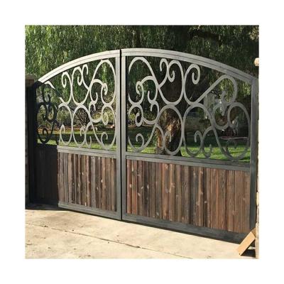中国 Luxury Antique Wrought Iron Pipe Gate Model Designs For Home 販売のため