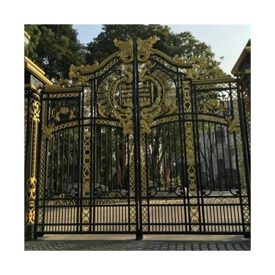 Cina China Double Opening Garden Main Wrought Iron Gate For Sale in vendita
