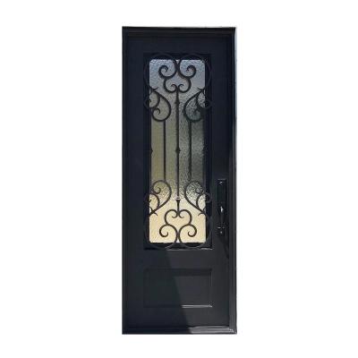 Cina Puertas De Exterior High Quality Front Entry Doors Pivot Modern Fancy Security Door Wrought Iron French Doors in vendita
