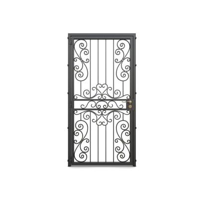 Cina High Quality Door Designs Of Residential House WilliamArchi Front Main Metal Gate Wrought Iron Doors in vendita