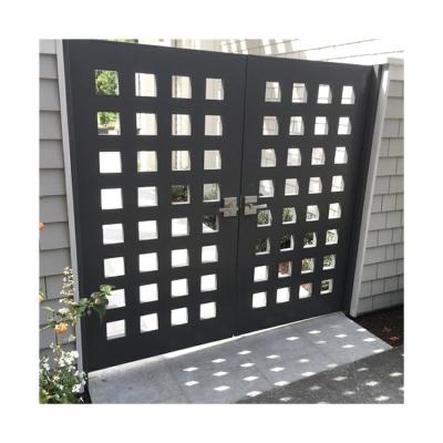 Cina Iron Door/Simple Iron Door Villa Entrance WilliamArchi Decoration Double Pendulum Iron Gate Designs in vendita