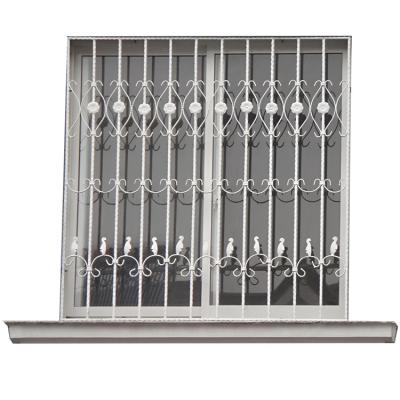 中国 Factory cast iron window wrought ornamental iron design window 販売のため