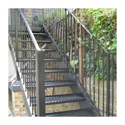 Cina Indoor prefabricated stairs 304 stainless steel used metal staircase in vendita