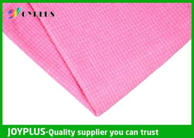 China Pano de limpeza Eco-amigável do jacquard de pano de Microfiber da característica à venda
