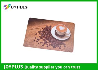 China Esteras de tabla modificadas para requisitos particulares del restaurante del color/del tamaño, tabla cuadrada Placemats PP material en venta