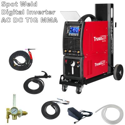 China 400V AC DC TIG Welding Machine Aluminum Welder Pules TIG MMA Welding for sale