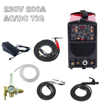China 230V Pulse ACDC TIG DC MMA Aluminum Tig Welding Machine Digital Control Mig Welders for sale