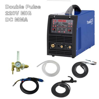 China 230V Double Pulse Mig Welder Welding Machine Manufacturer 250A Aluminum Mig Welders for sale