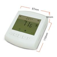Quality Lora Temperature and Humidity Sensor with Buzzer Alarm Wireless Temperature Transmitter with Display for sale