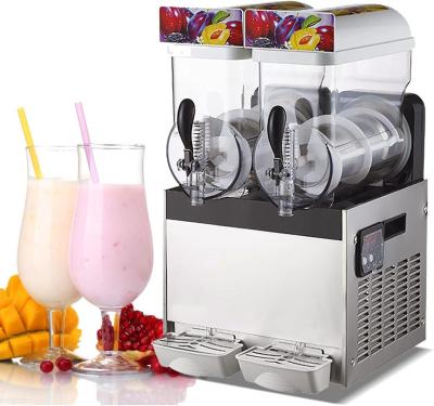 중국 XRJ15X2 Commercial 110V 220V Slush Machine Industrial Slush Frozen Drink Machine 판매용