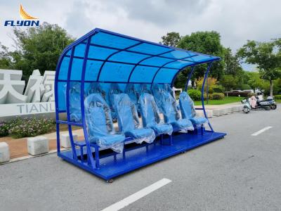 China Foldable and Lightweight Portable Bench Shelter with 5 Years Warranty for Outdoor Sports Venues for sale