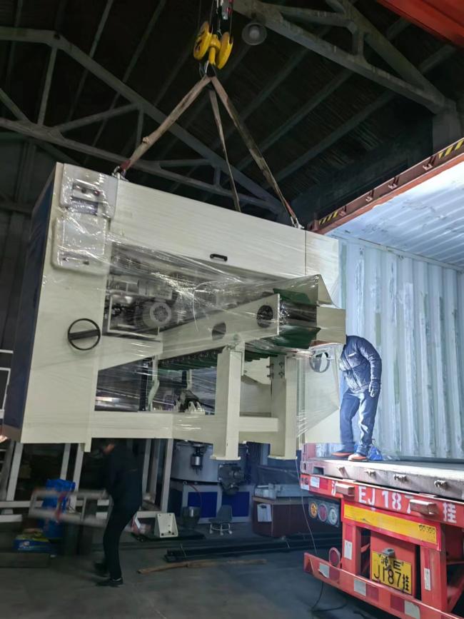 Machine delivery preparation