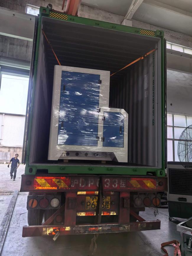 Packaged Machine Ready for Shipment
