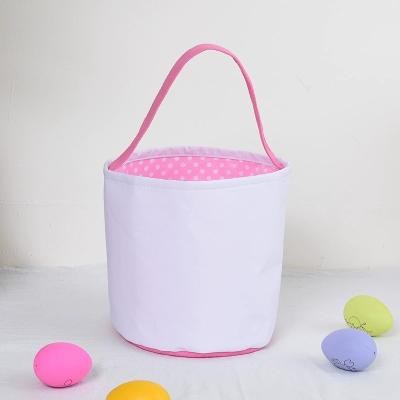 China Anpassbar Sublimation Ostern Leinwand Tote Tasche DIY Druckbare leere Leinwand Tasche zu verkaufen