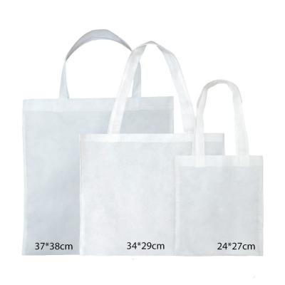 China Sublimation-Einkaufstüte Umweltschonend Wiederverwendbar Customized Logo Blanks Sublimation Nicht gewebte Tote-Taschen zu verkaufen