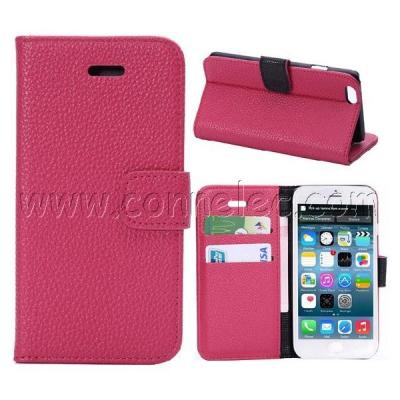 Chine cas en cuir avec le modèle de litchi pour Iphone 6, pour le cas d'Iphone 6, Iphone accessoire 6 à vendre