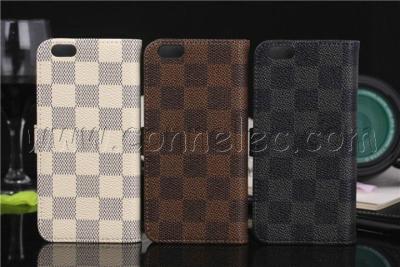 Chine point de droit en cuir pour Iphone 6, cas d'Iphone 6, Iphone accessoire 6, cas protecteur d'Iphone 6 à vendre