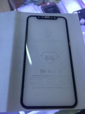 Chine Iphone X 6D tempered glass protection, Iphone X tempered glass protection, Iphone X accessories à vendre