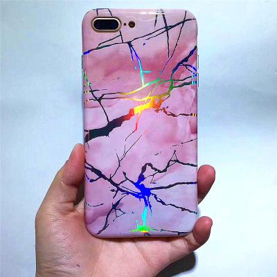 Chine Iphone 8(plus)/7(plus) TPU laser marble case, Iphone 8(plus)/7(plus) protective TPU case, Iphone 8(plus) accessories à vendre