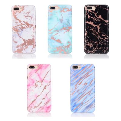 Chine Iphone 8(plus)/7(plus) TPU gilding marble case, Iphone 8(plus)/7(plus) protective TPU case, Iphone 8 plus accessories à vendre