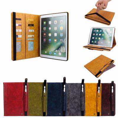 Chine Samsung & Ipad super good quality card holder wallet leather case with pen holder, Ipad leather case, Samsung leather à vendre