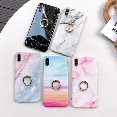 Chine Iphone Xs Max marble case with iRing, Iphone Xs Max protective TPU case, Iphone Xs Max accessories, Iphone XR case à vendre