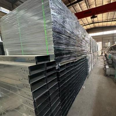 Floor Mounted Galv Cable Tray Non Flammable Fire Resistance And Simple