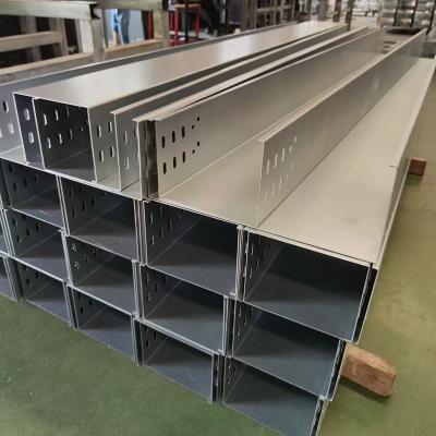 Wall Mounted Aluminium Cable Tray With Fire Resistance Protection Capability
