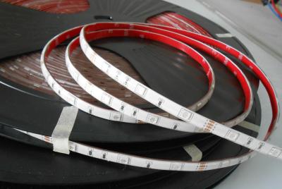 Cina Luce di striscia commerciale di IP65 SMD 5050 RGB impermeabile con 3M rosso in vendita