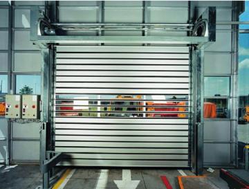 Aluminum Alloy Rapid Shutting Door Security Warehouse Garage Door