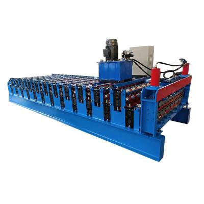 China Cheap factory price hot sell roofing sheet IBR corrugated roll forming machine en venta