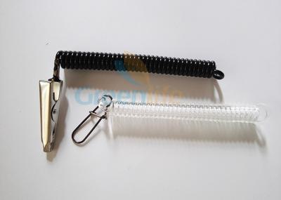 China De verlengbare Rolriem met Krokodilleklem/Eenvoudige Speld paste het Sleutelkoord van de de Lenterol aan Te koop
