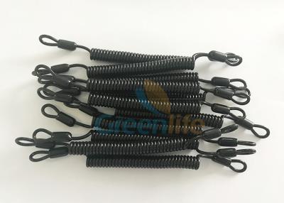 Cina cavezze di plastica flessibili della primavera del ciclo di 5CM del nero lungo di conclusione in vendita