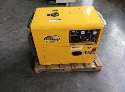 China 6000W AC Diesel van het Enige Fase Dubbele Voltage Kleine Generators 12 Maanden Garantie Te koop