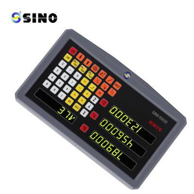 중국 SINO SDS2-3MS 3 축 디지털 판독 시스템 DRO와 함께 라트레 프레싱 머신용 유리 선형 릴러 판매용
