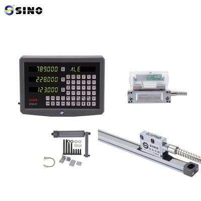 중국 SDS6-3VF RS232-C 출력 LED 선반 기계 DRO 디지털 판독 키트 내구성 선형 엔코더 포함 판매용