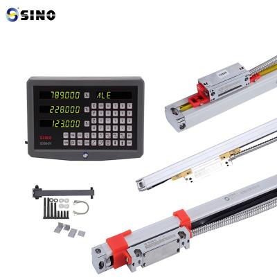 중국 SDS6-3VF RS232-C 출력 LED 선반 기계 DRO 디지털 판독 키트 내구성 선형 엔코더 포함 판매용
