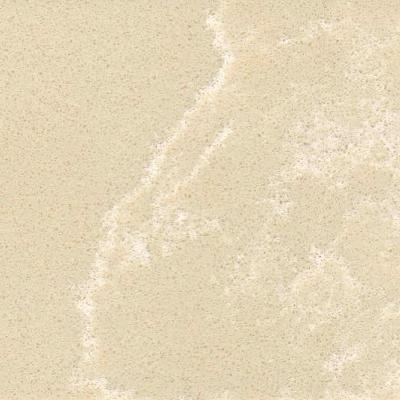 Cina Pavimentazione di marmo beige della pietra del quarzo di lucidatura della luce stellare della pietra del quarzo di lucidatura di sguardo C3S in vendita