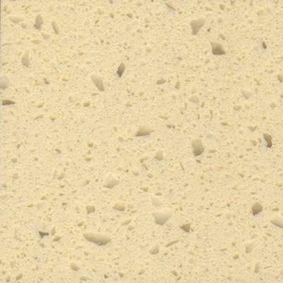 Cina Lastra marrone chiaro artificiale del marmo del controsoffitto della cucina della pietra del quarzo in vendita